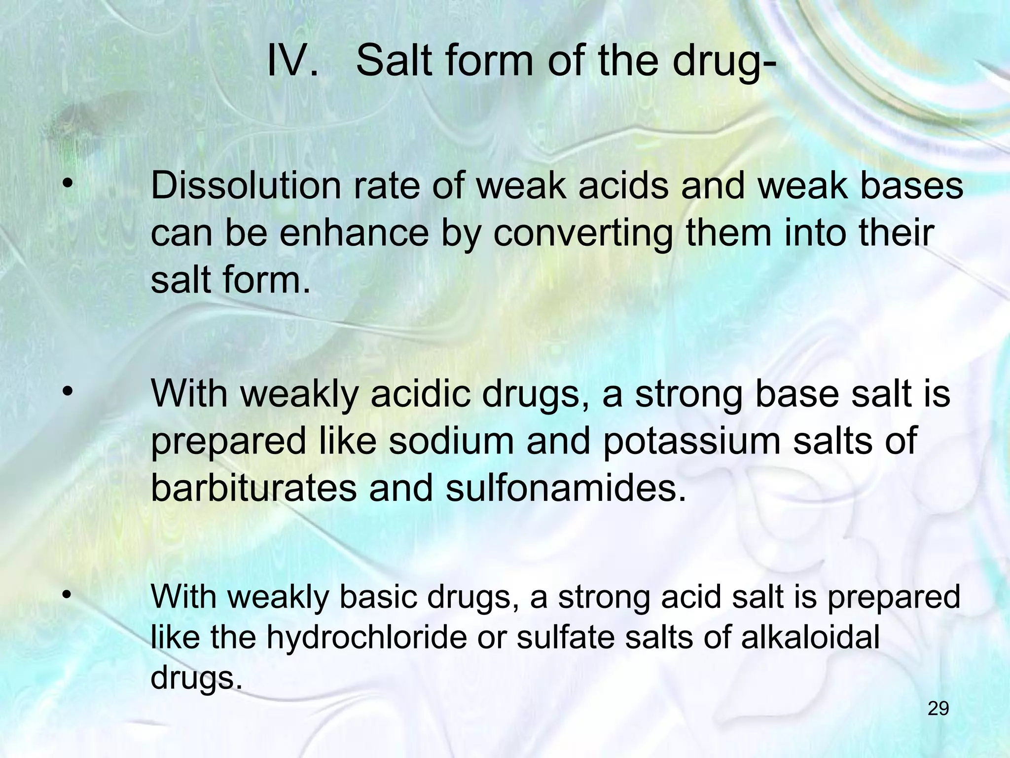 drug dissolution | PPT