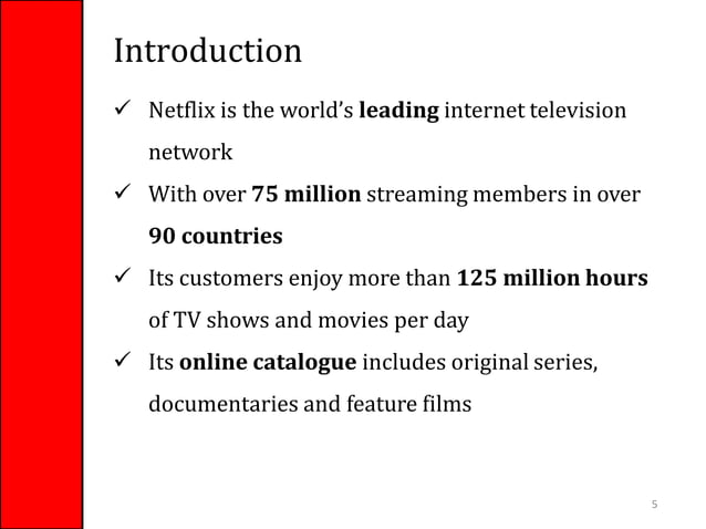Netflix Business Model presentation | PPTX | Home Entertainment Systems ...