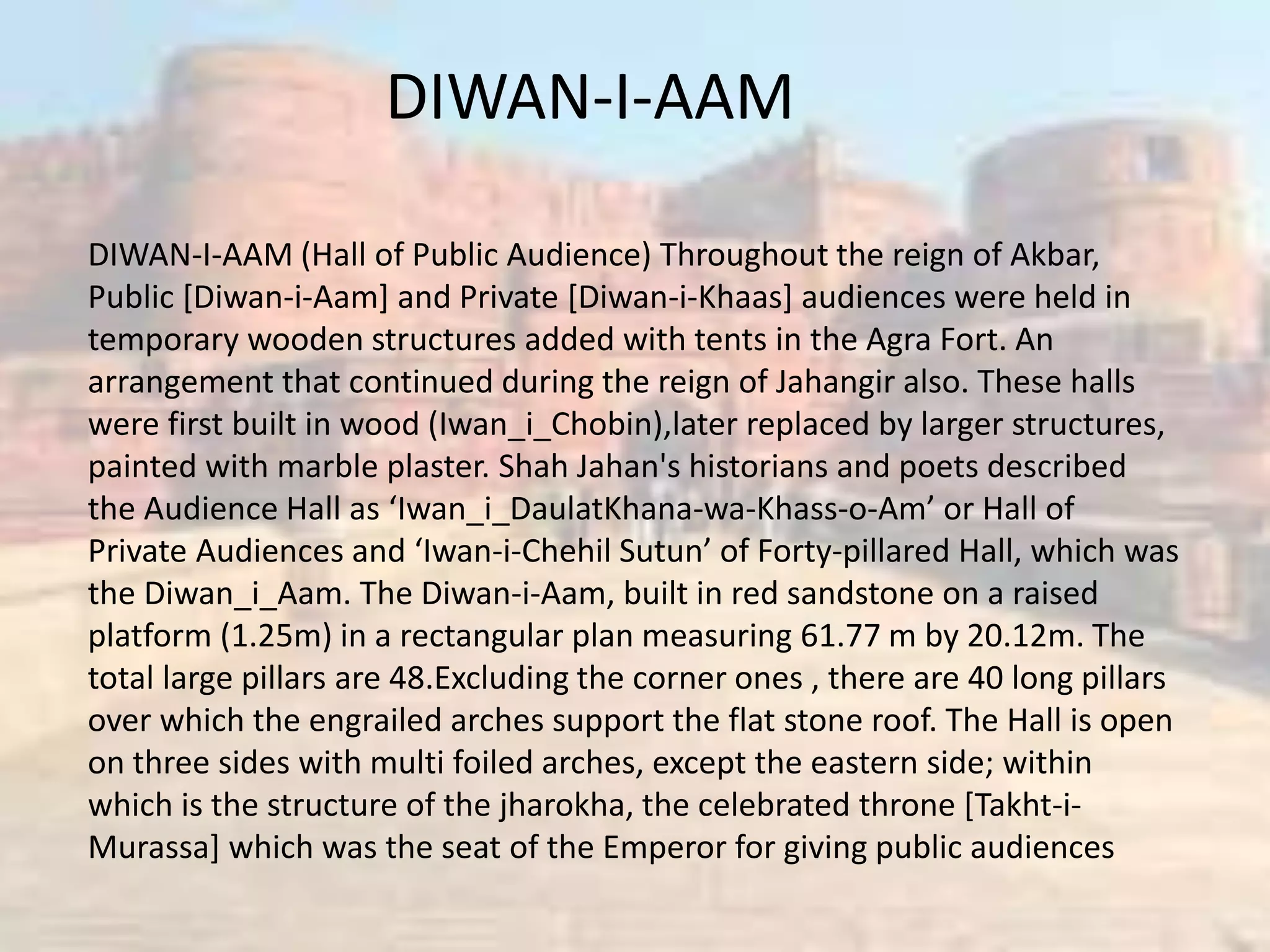 ARCHITECTURE HISTORY OF AGRA FORT | PPTX