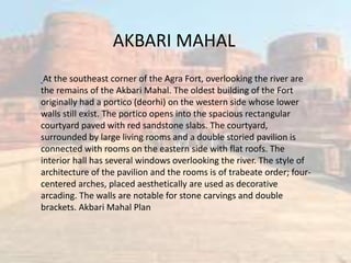 ARCHITECTURE HISTORY OF AGRA FORT | PPTX