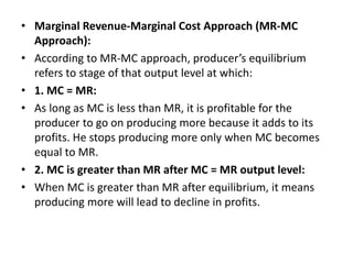 PRODUCERS EQUILIBRIUM | PPTX