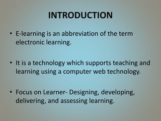 E-LEARNING | PPTX