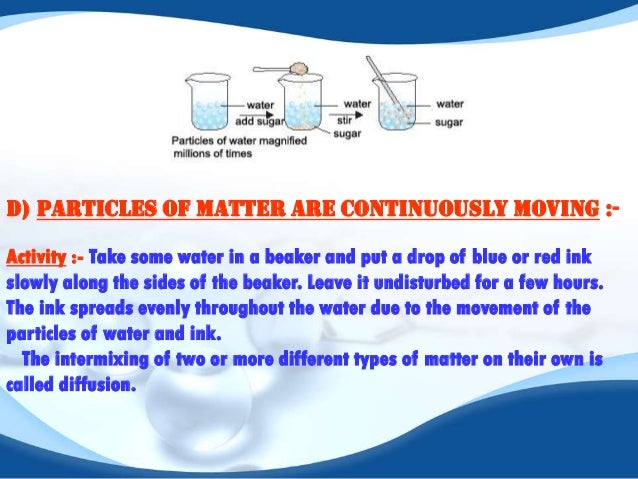 Matter In Our Surrounding 