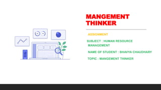 HUMAN RESOURCE MANGEMENT | PPT