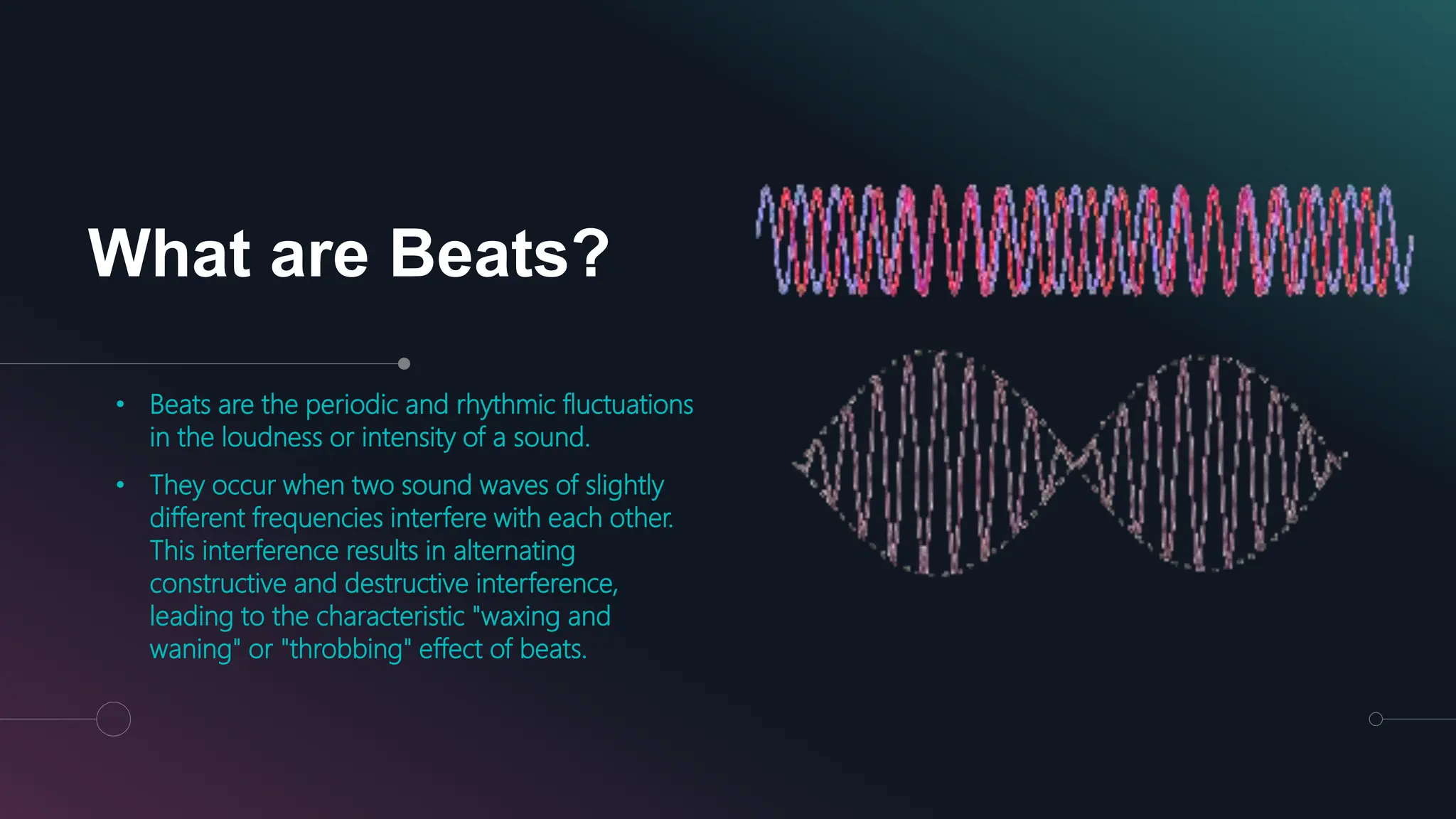 Bhavya Jain physics sound waves and beats | PPTX