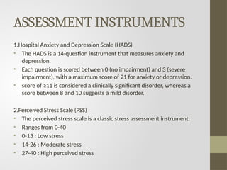 Assessment of Anxiety , Depression, and Stress in couples seeking ...
