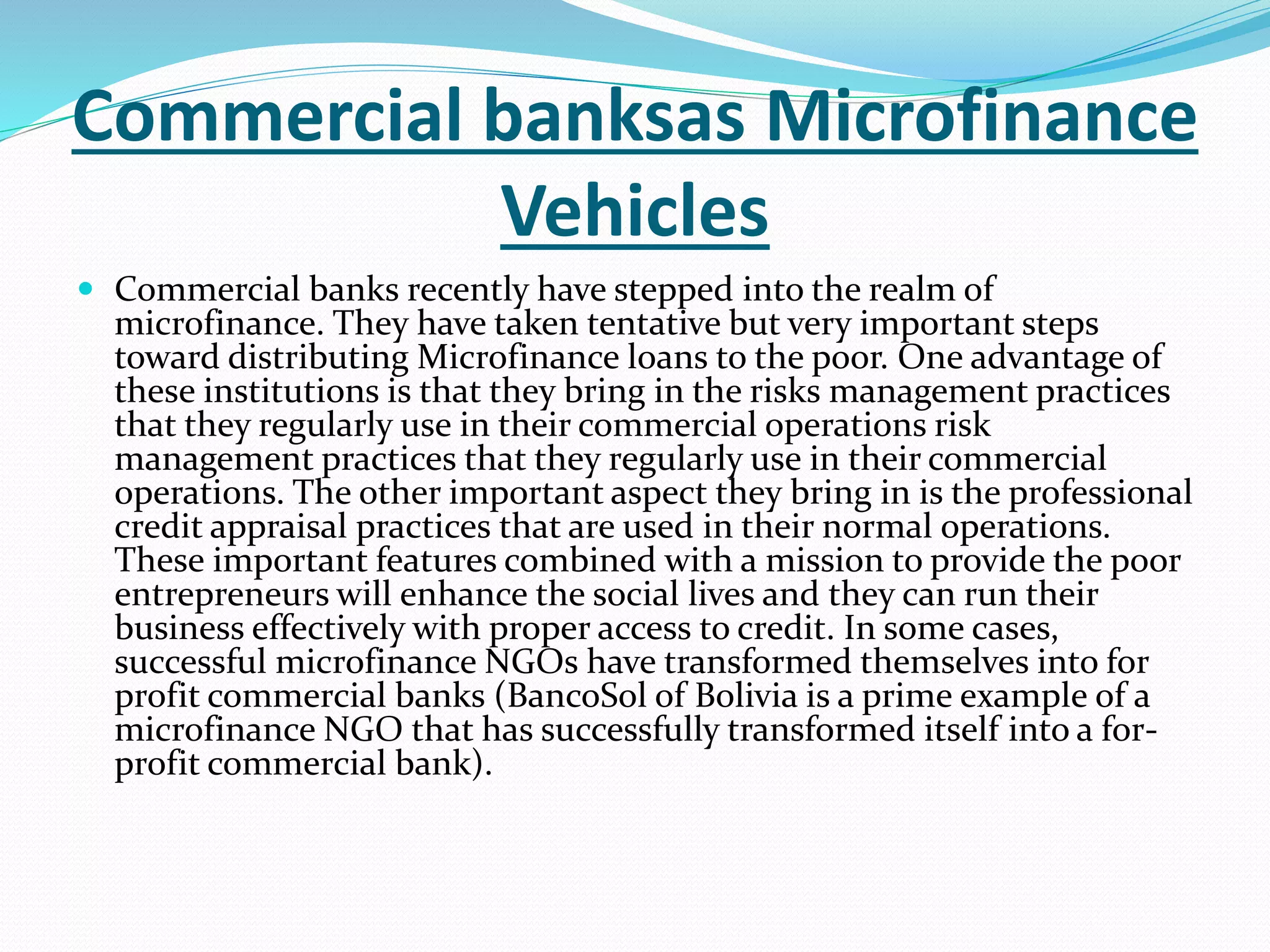 PPT ON MICRO FINANCE | PPTX