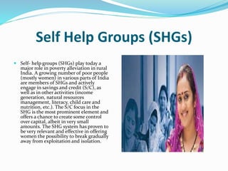 PPT ON MICRO FINANCE | PPTX