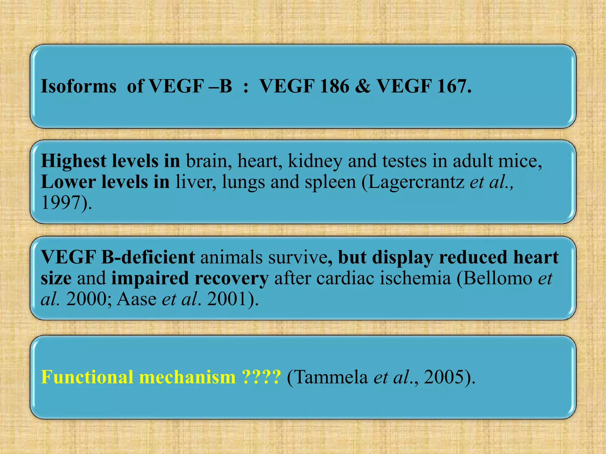 VEGF (Vascular endothelial growth factors ) | PPTX