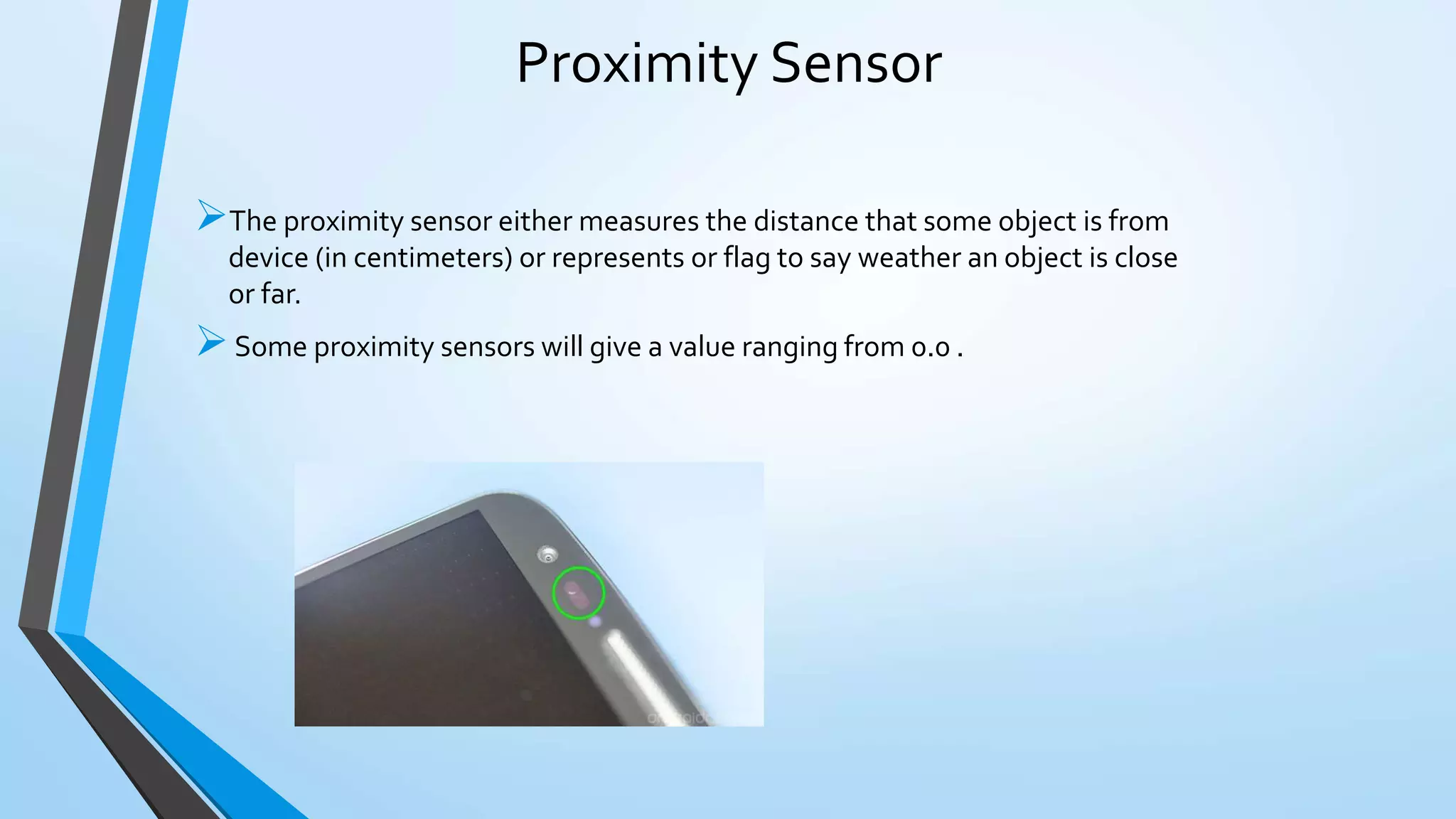 Smart Phone Sensor | PPTX