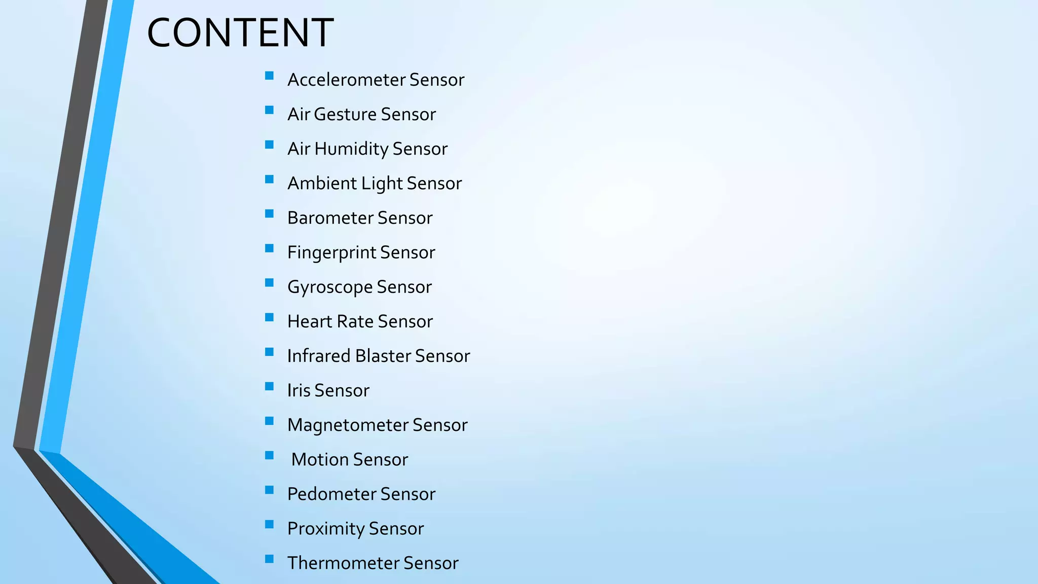 Smart Phone Sensor | PPTX