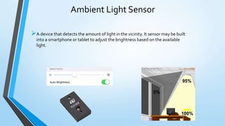 Smart Phone Sensor | PPTX
