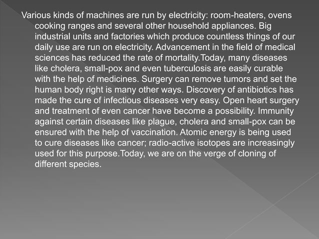 Science is a boon | PPTX | Infectious Diseases | Diseases and Conditions