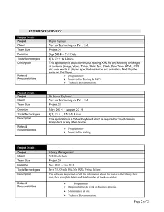 Bhawna goyal | DOC | Programming Languages | Computing