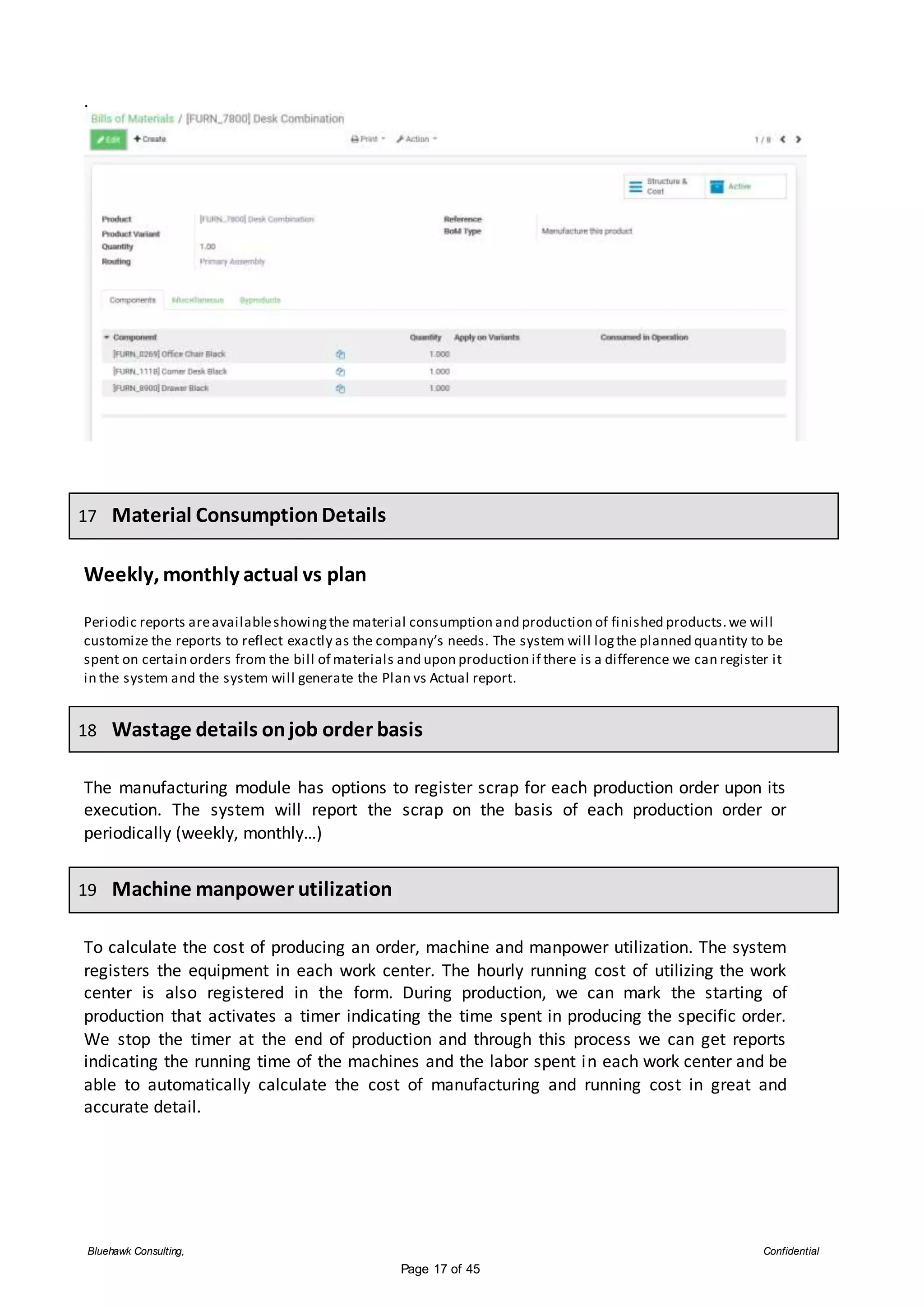 technical proposal for implementing odoo enterprise ver 13 | DOCX