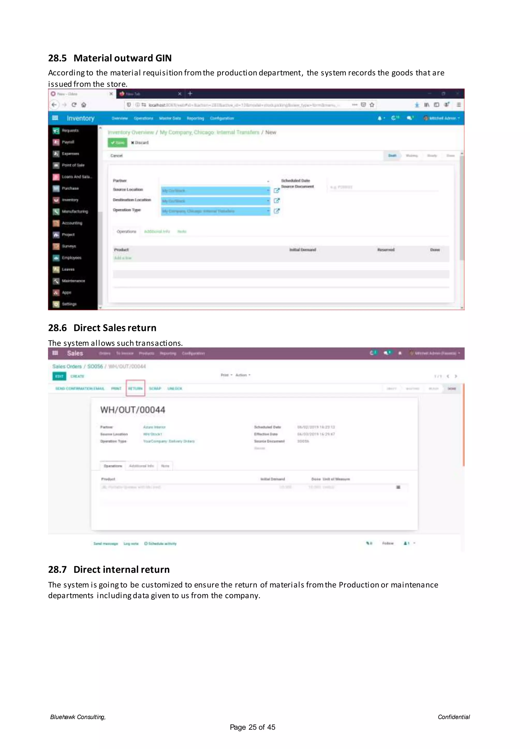 Technical Proposal For Implementing Odoo Enterprise Ver 13 Pdf