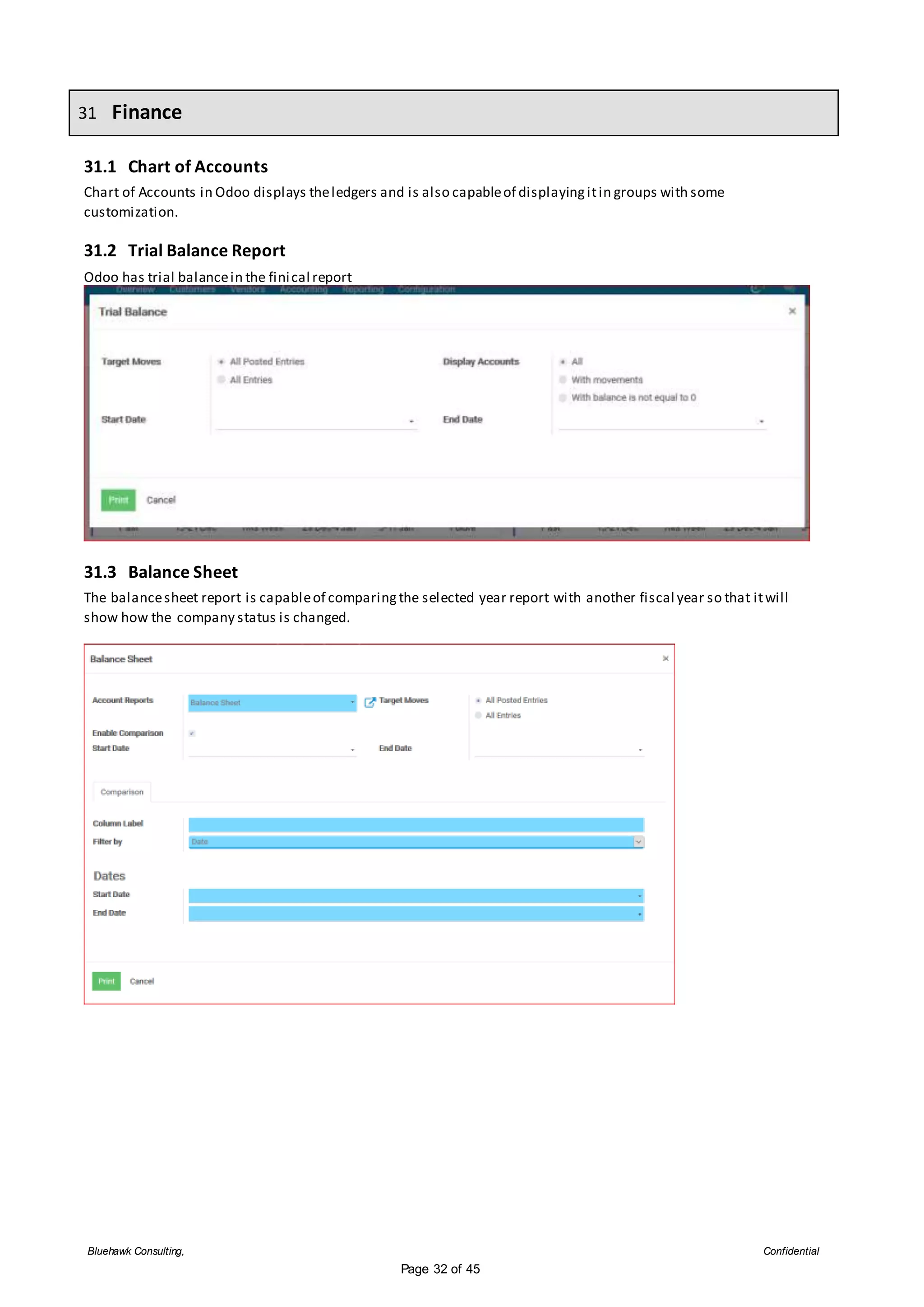 technical proposal for implementing odoo enterprise ver 13 | DOCX