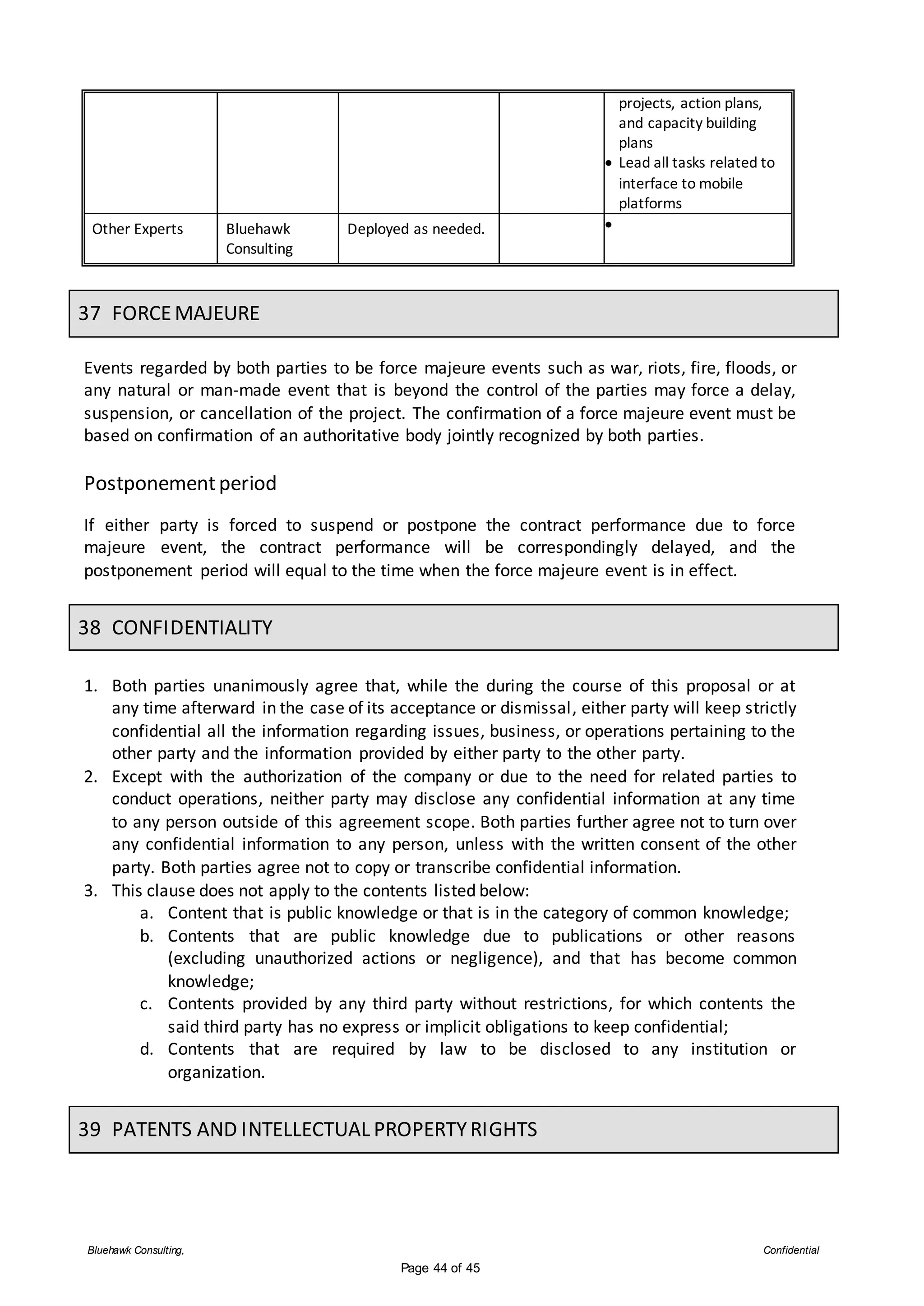 technical proposal for implementing odoo enterprise ver 13 | DOCX
