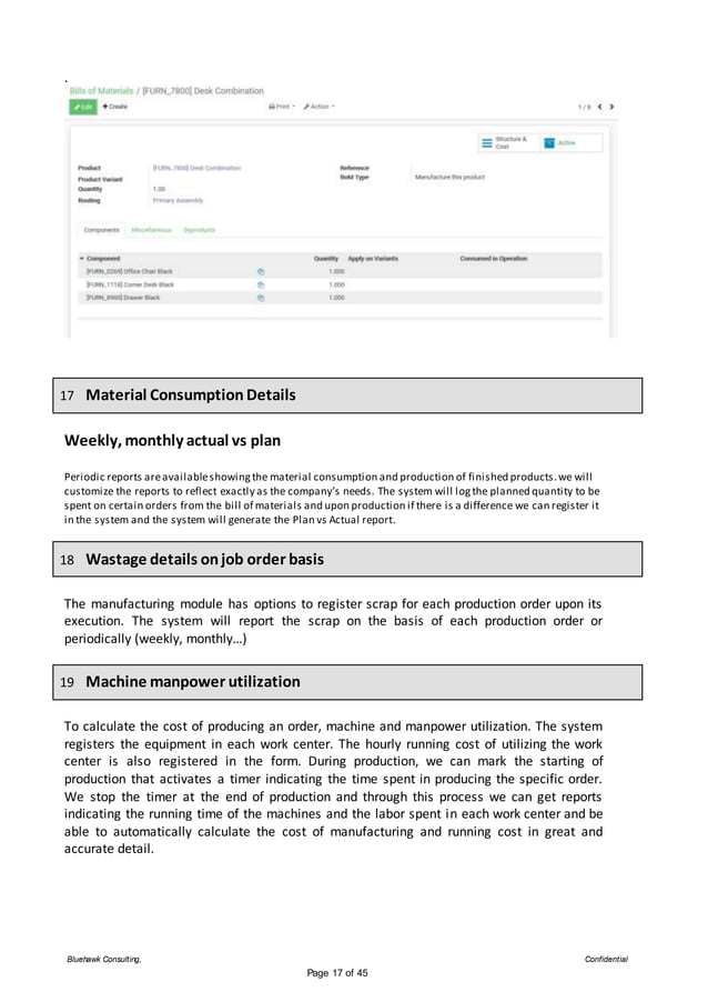 Technical Proposal For Implementing Odoo Enterprise Ver 13 Pdf