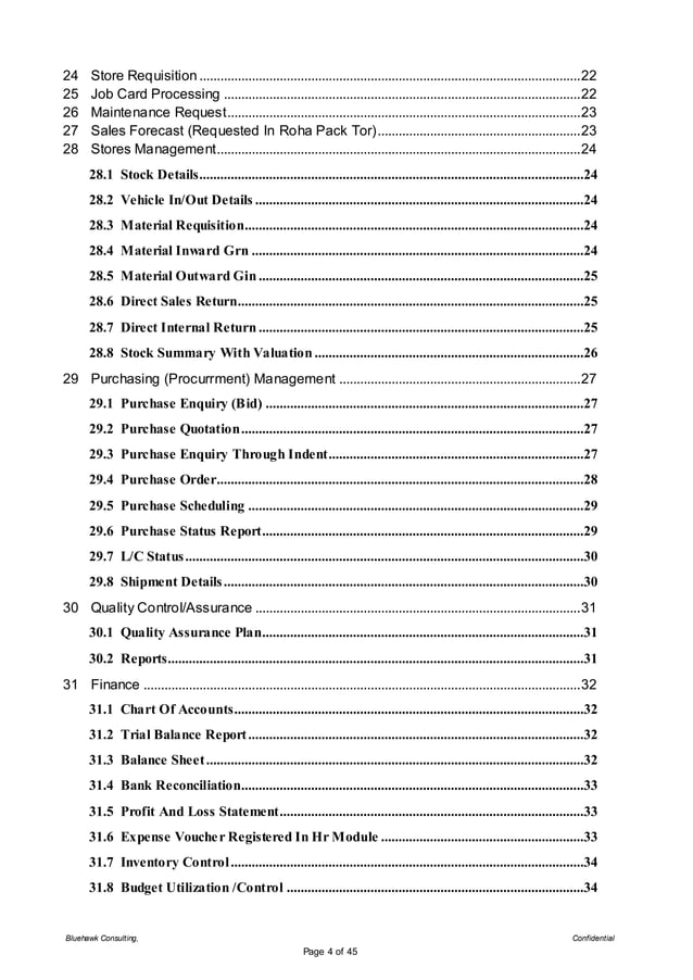 technical proposal for implementing odoo enterprise ver 13 | DOCX