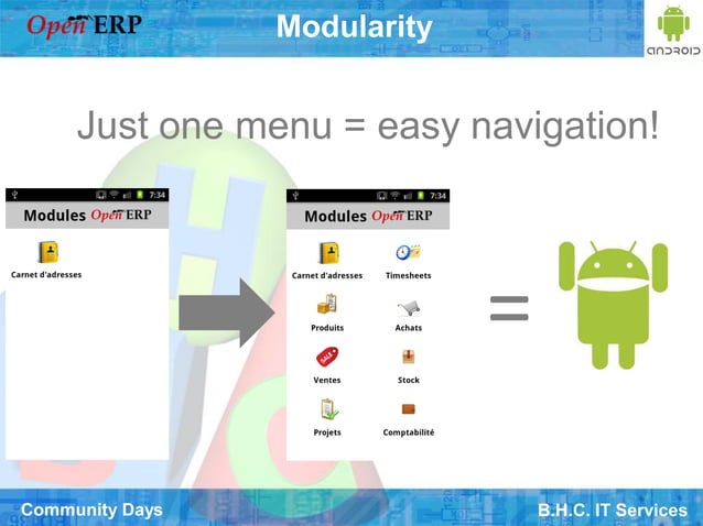 OpenERP - Android Client, BHC | PDF