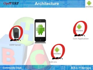 OpenERP - Android Client, BHC | PPT