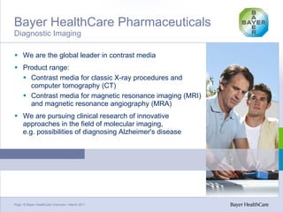 Bayer HealthCare Overview | PPT