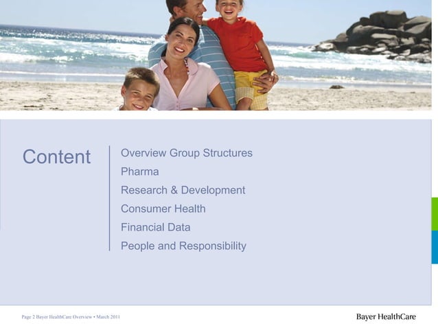 Bayer HealthCare Overview | PPT