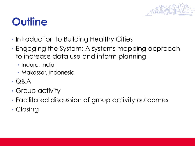 Building Healthy Cities - Urban Planning as a Tool for Health | PDF ...