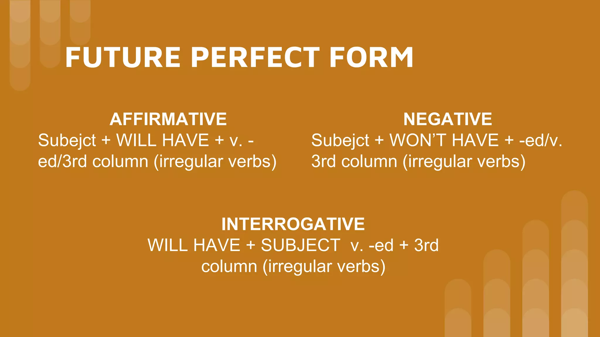 Future continuous and future perfect | PPTX