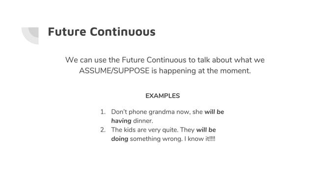 Future continuous and future perfect | PPT | Free Download