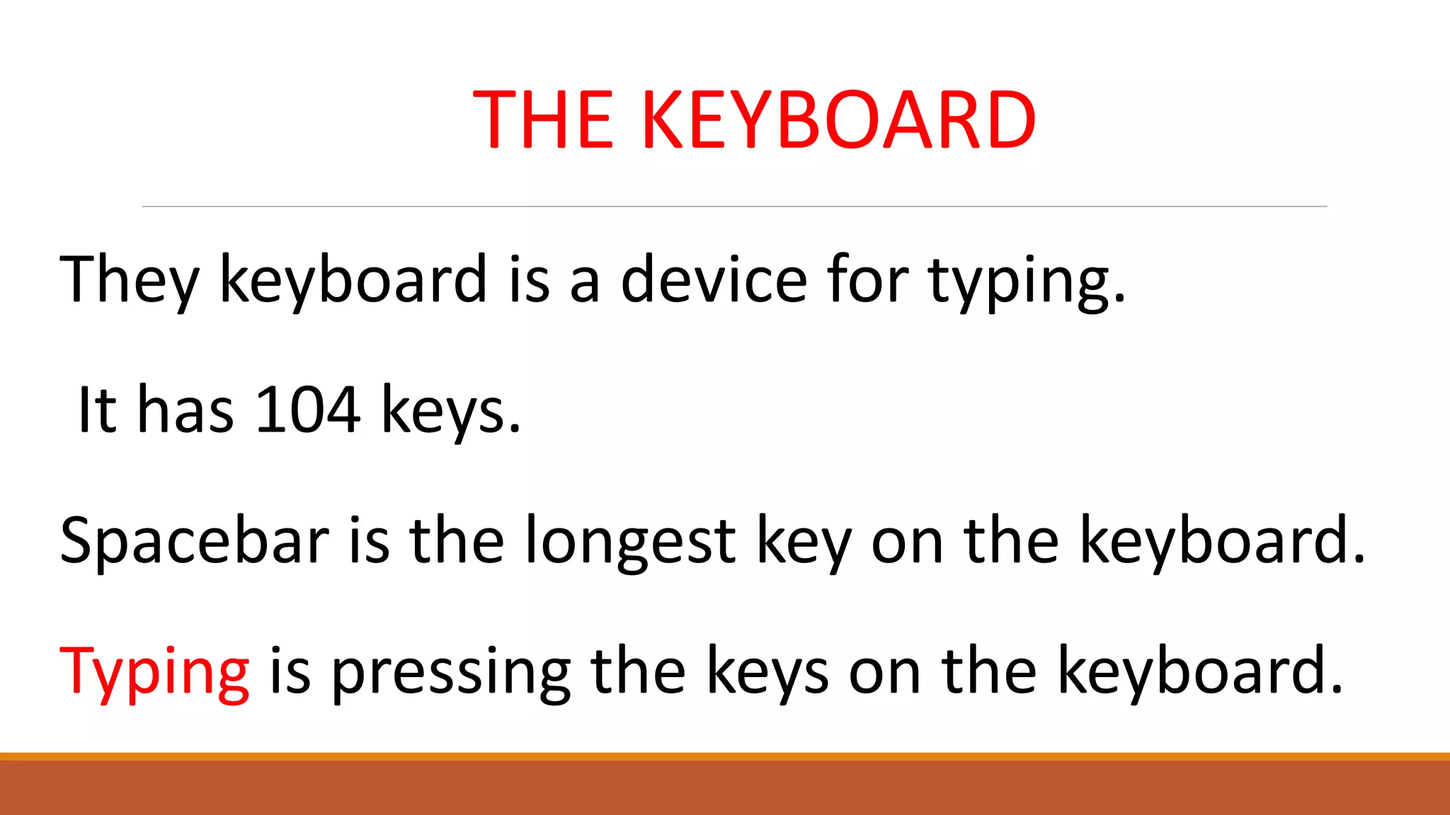 Introduction to Typing | PPTX