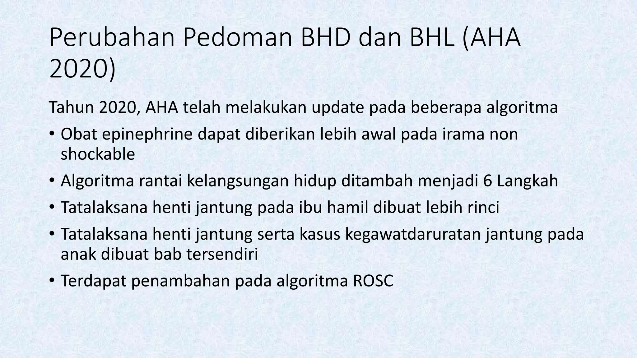 BHD DAN BHL (bantuan Hidup Dasar dan Bantuan Hidup Lanjut .pptx