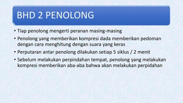 BHD DAN BHL (bantuan Hidup Dasar dan Bantuan Hidup Lanjut .pptx
