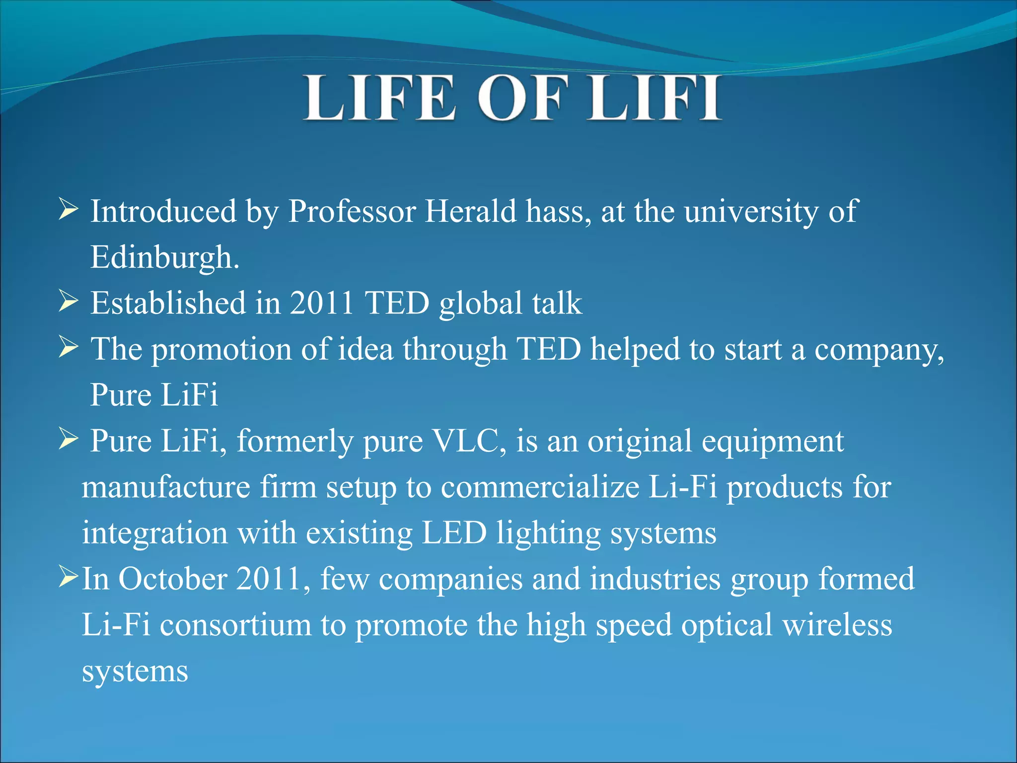 Lifi ppt | PPT