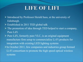 Lifi ppt | PPT