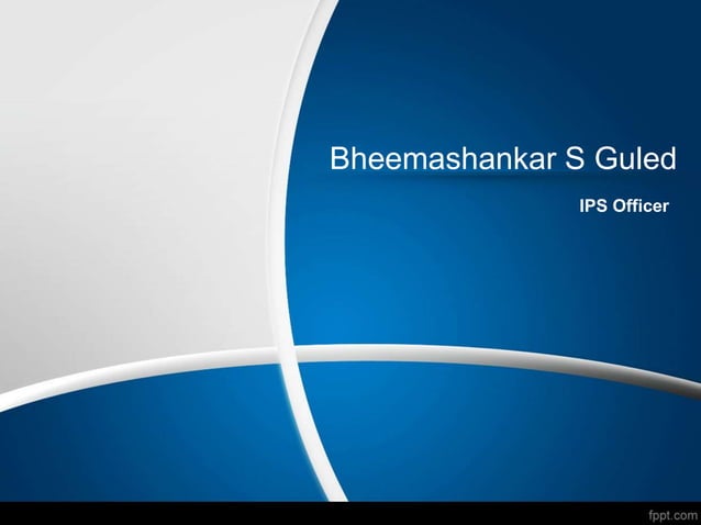 Bheemashankar s guled | PPT