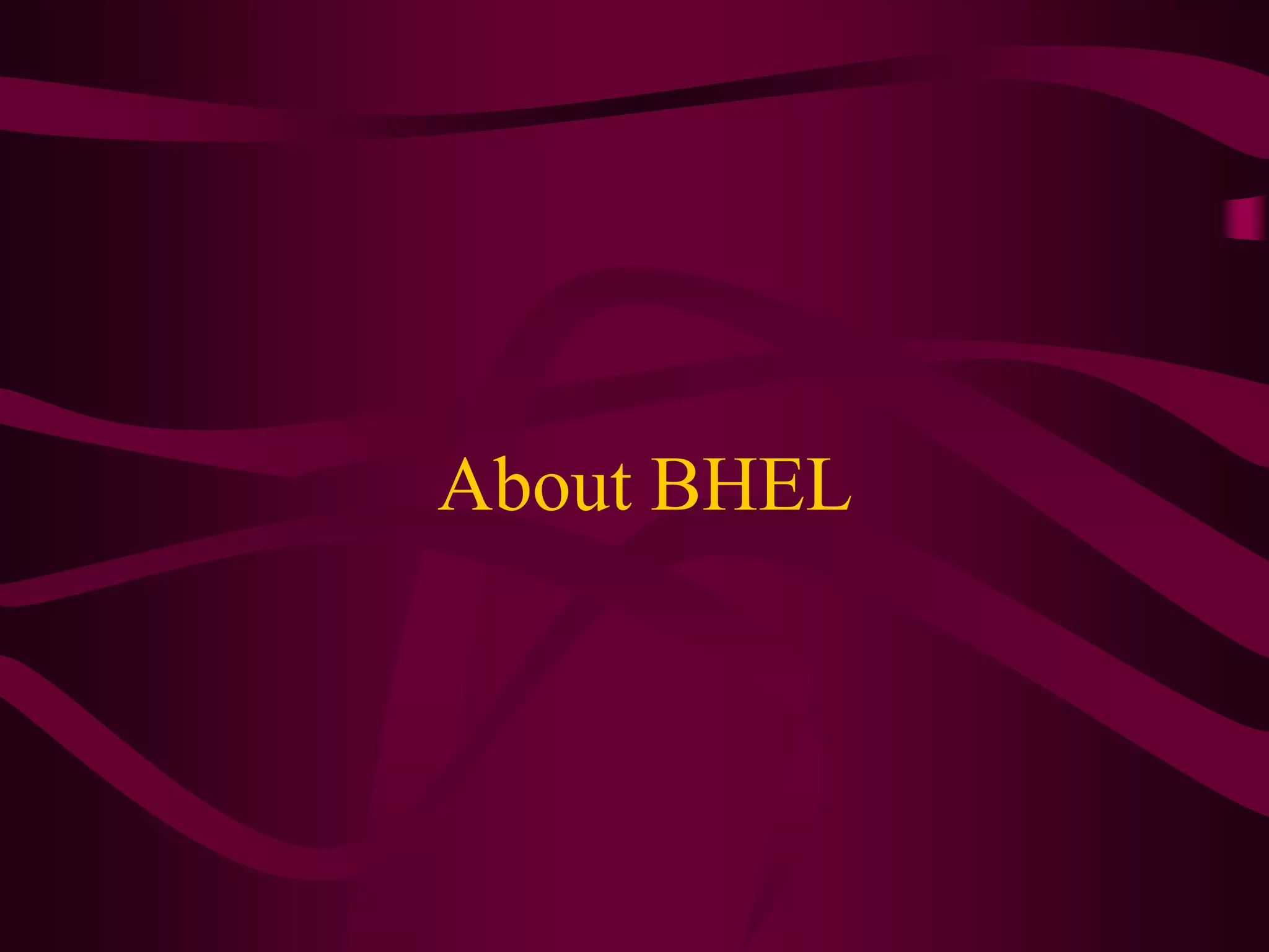 Bhel | PPTX