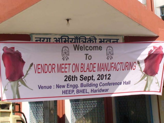 BHEL Vendor Meeting 2012 | PPT