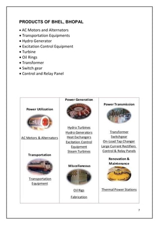 Bhel vocational training report_1301 | PDF