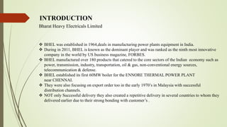 Bhel case presentation | PPT