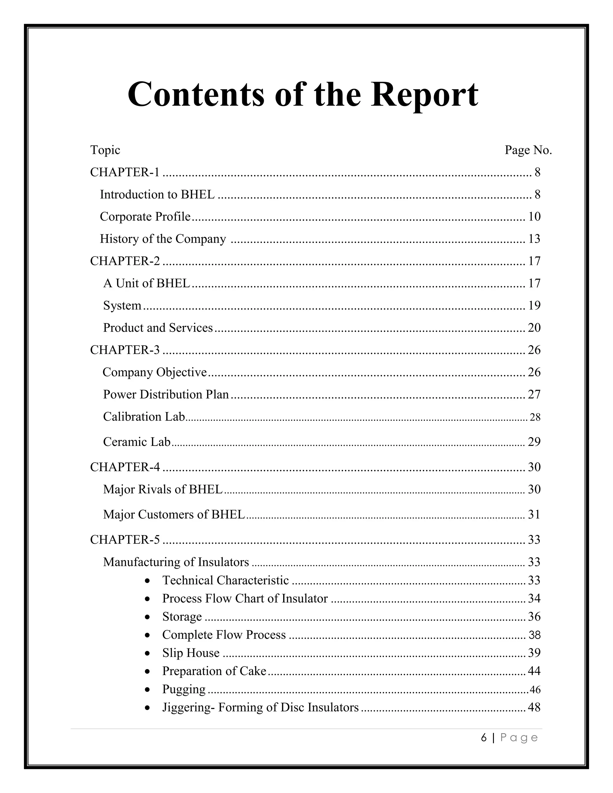 BHEL SUMMER TRAINING REPORT | PDF
