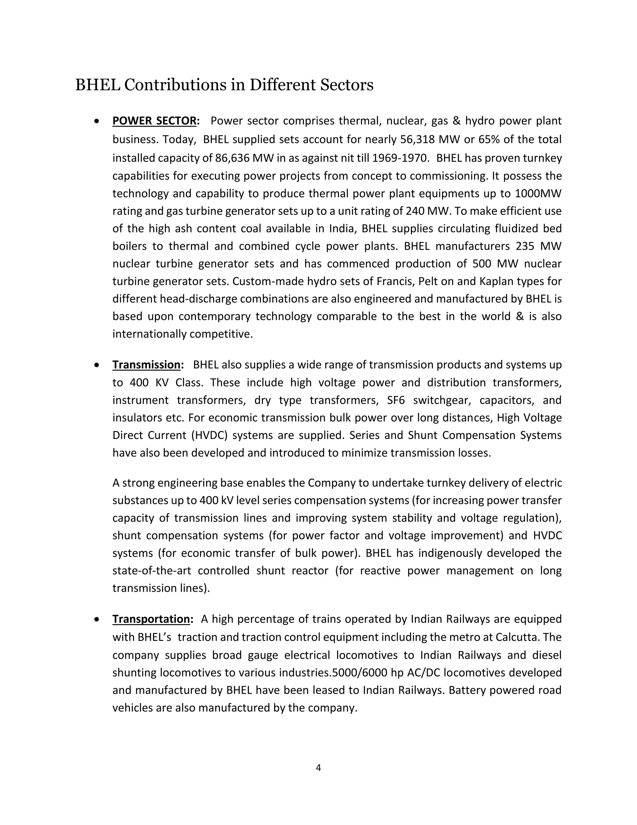 Bhel haridwar new turbine shop | PDF