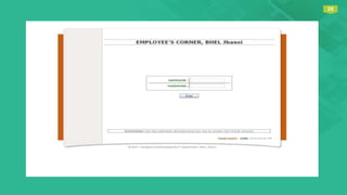 BHEL Jhansi Industrial Training at Information Technology Department | PPTX