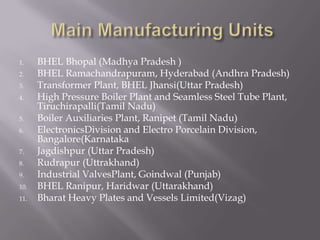 Bhel ppt | PPTX