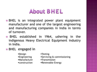 Bhel Pnuematic Braking System | PPTX