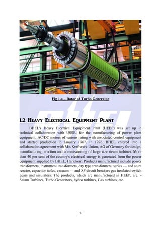 Bhel report block 4 | PDF