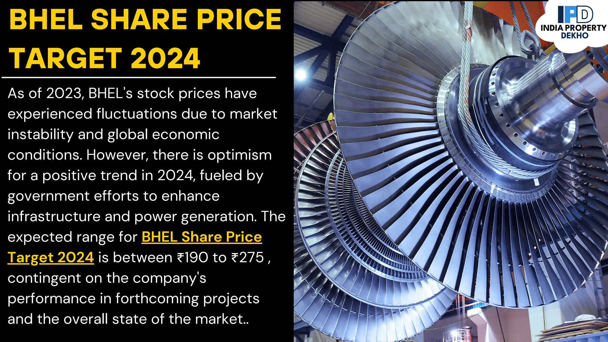 BHEL Share Price Target 2024, 2025 to 2030 PPt | PPT