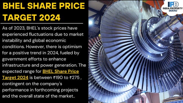 BHEL Share Price Target 2024, 2025 to 2030 PPt | PPT