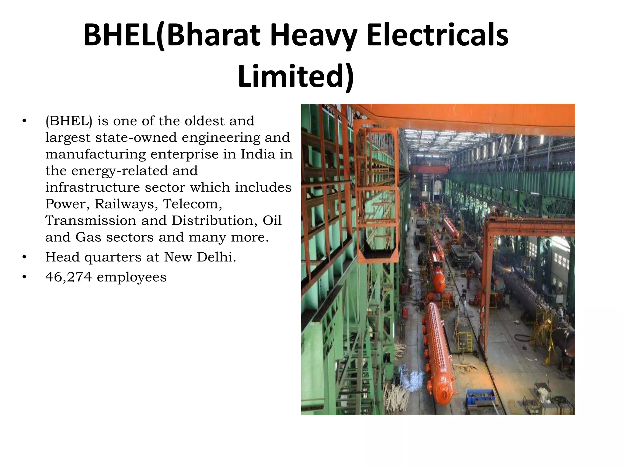 Human Resource Management - Bhel vs Tata steel | PPTX